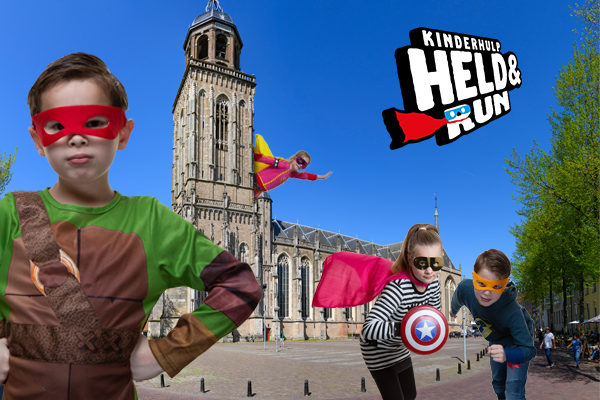 Kinderhulp Held&run op Grote Kerkhof Deventer 17 mei 2020 - Kinderhulp