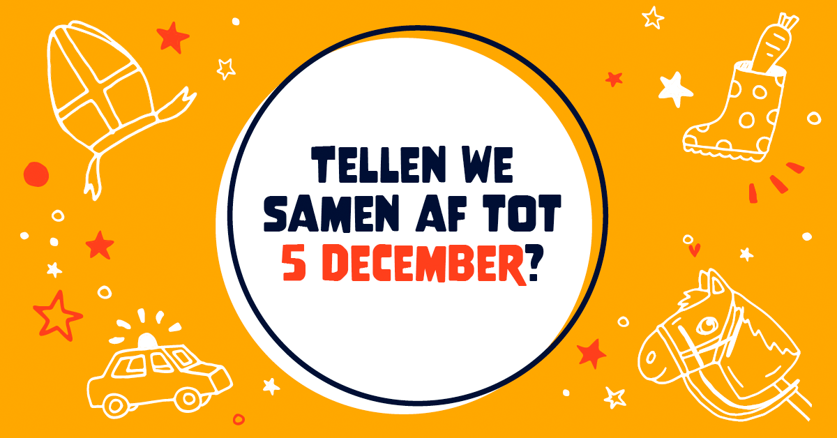 Tellen we samen af tot 5 december? - Kinderhulp